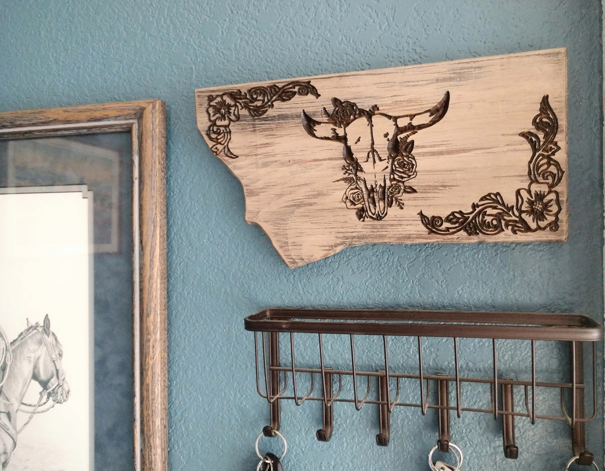 MT Western Tooled/Scroll – Knotty Pine Woodworks